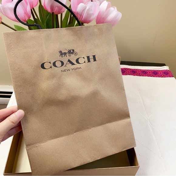 Coach | Accessories | Coach Gift Box Shopping Bag Set | Poshmark